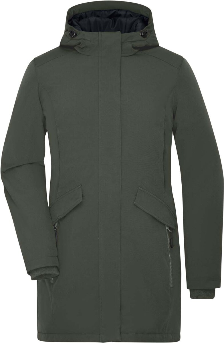 James & Nicholson Damen Business Parka Winter-Jacke JN1175, 75,50